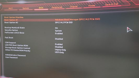Reboot and Select proper Boot..とでてPCが起動しない場合の解決法