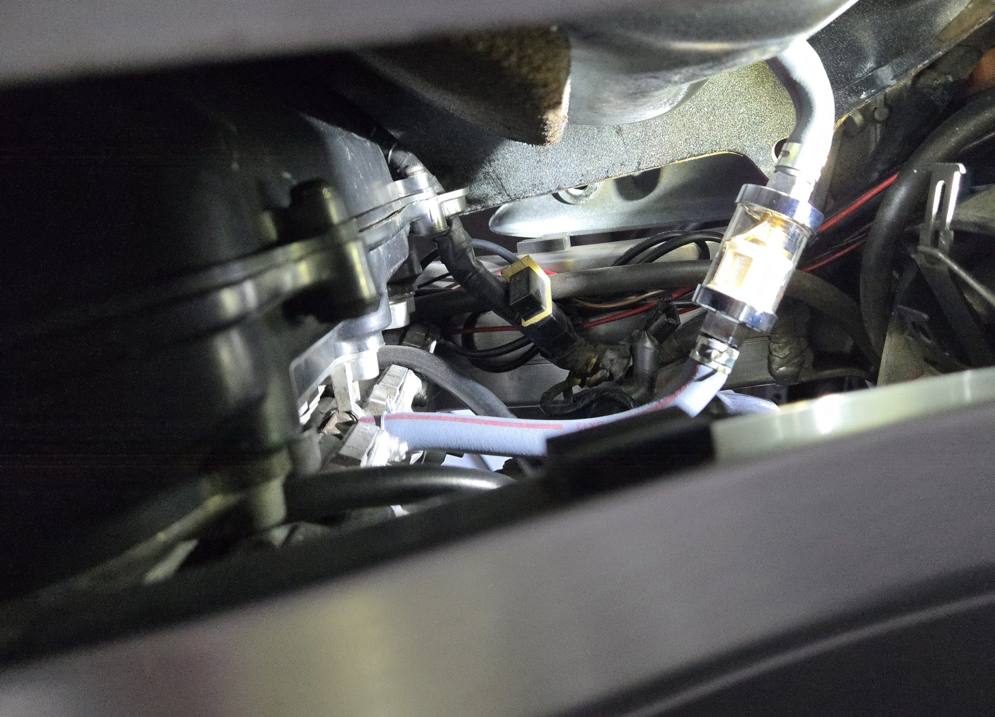 CBR250R（MC19）炎上対策の為、燃料ポンプレス仕様(撤去)へ